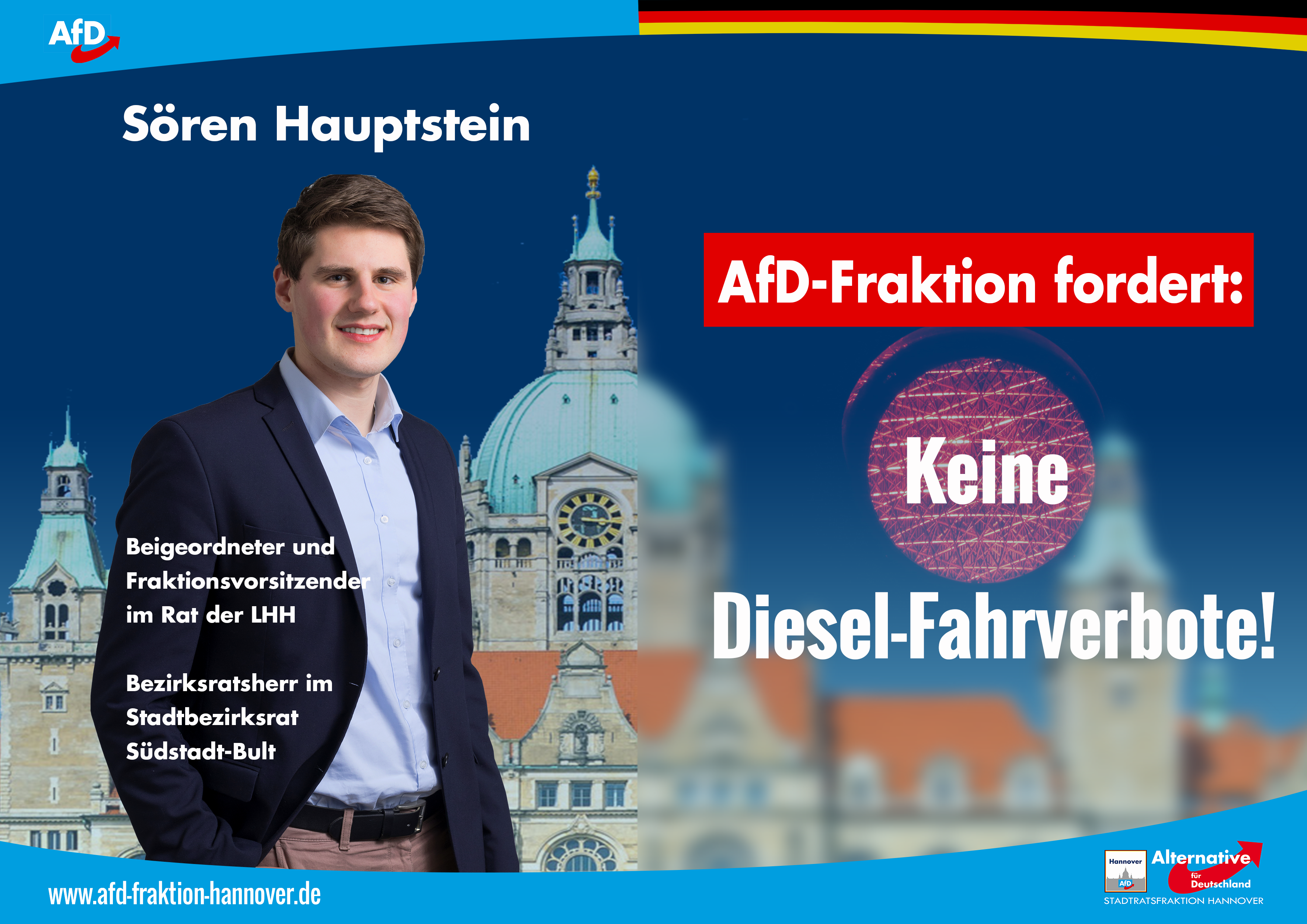 AfD-Fraktion fordert: Keine Diesel-Fahrverbote! - AfD-Fraktion-Hannover